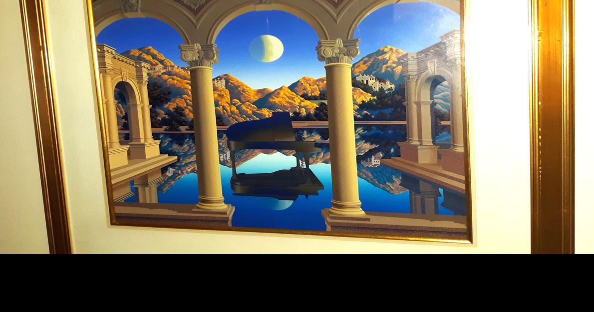 Sikorski's Attic: Pretty 'painting' is actually good-quality lithograph ...