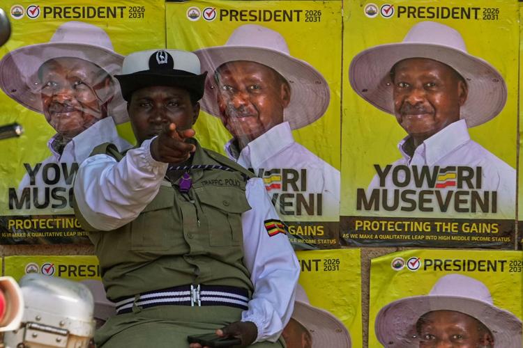 Uganda's President Yoweri Museveni wins seventh term with 71.65% of ...