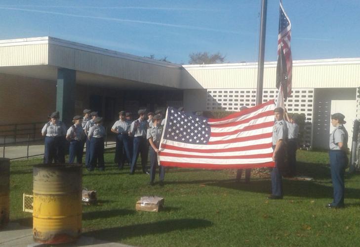 750 American flags retired by LHS ROTC, AMVET Post 89 | Veterans ...