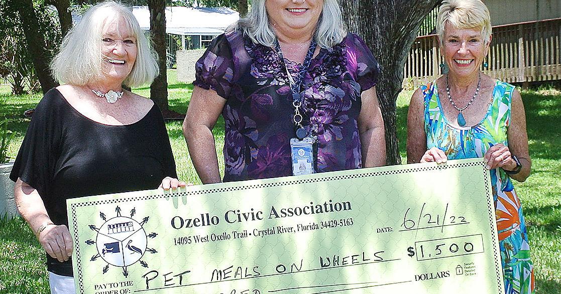 Ozello Civic Association donates to three local nonprofits | Local News ...