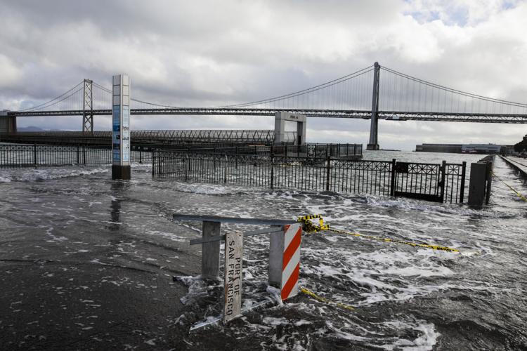 Heavy rain, high tides cause flooding along stretch of Northern ...