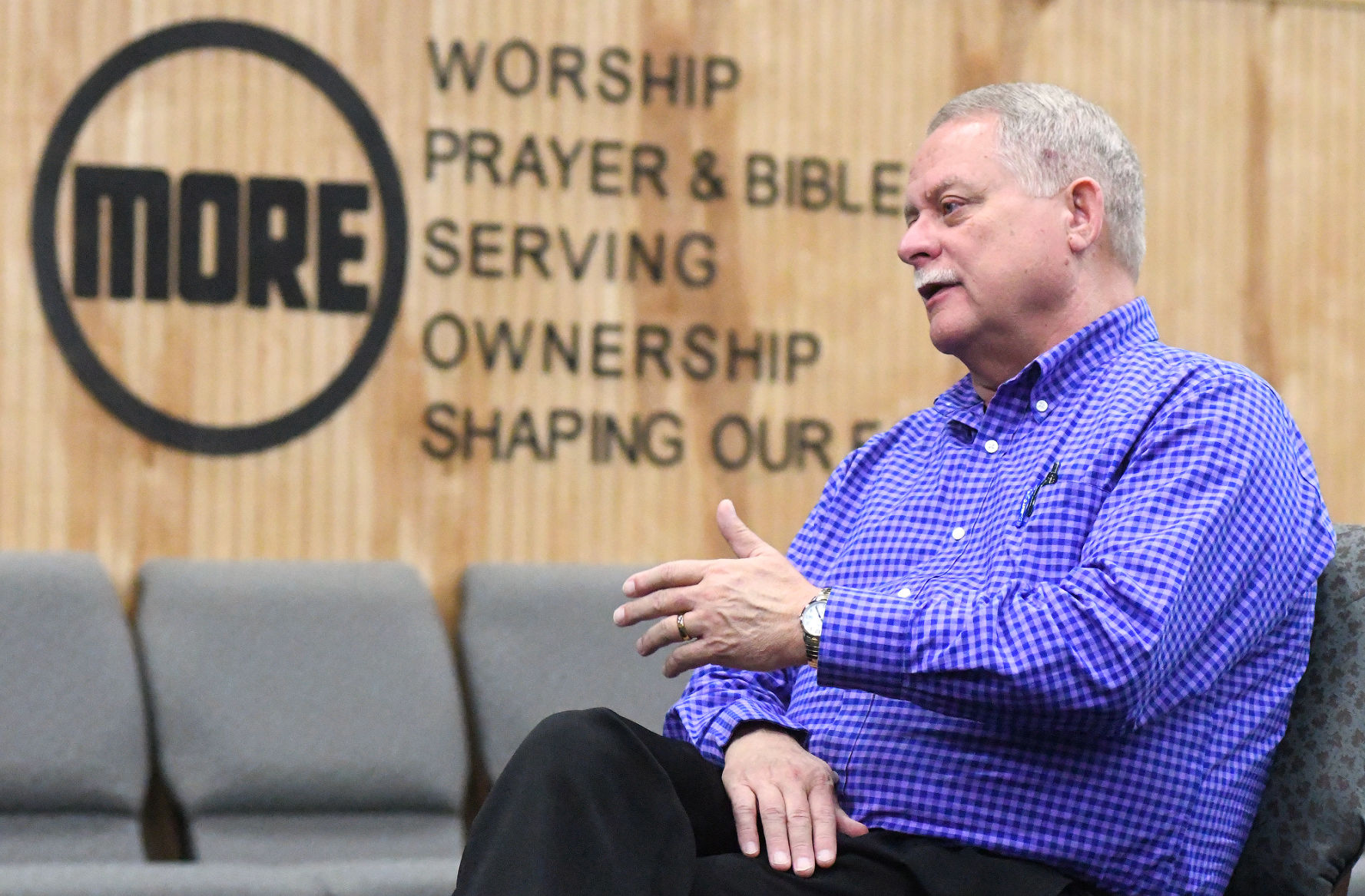 Local pastor steps down from church leadership but not from community ...