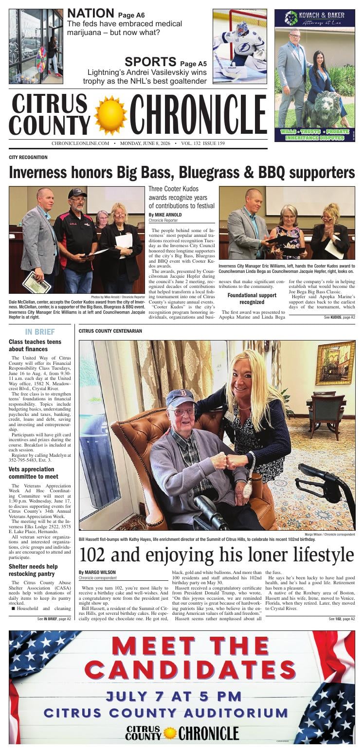 Page A1 | e-Edition | chronicleonline.com