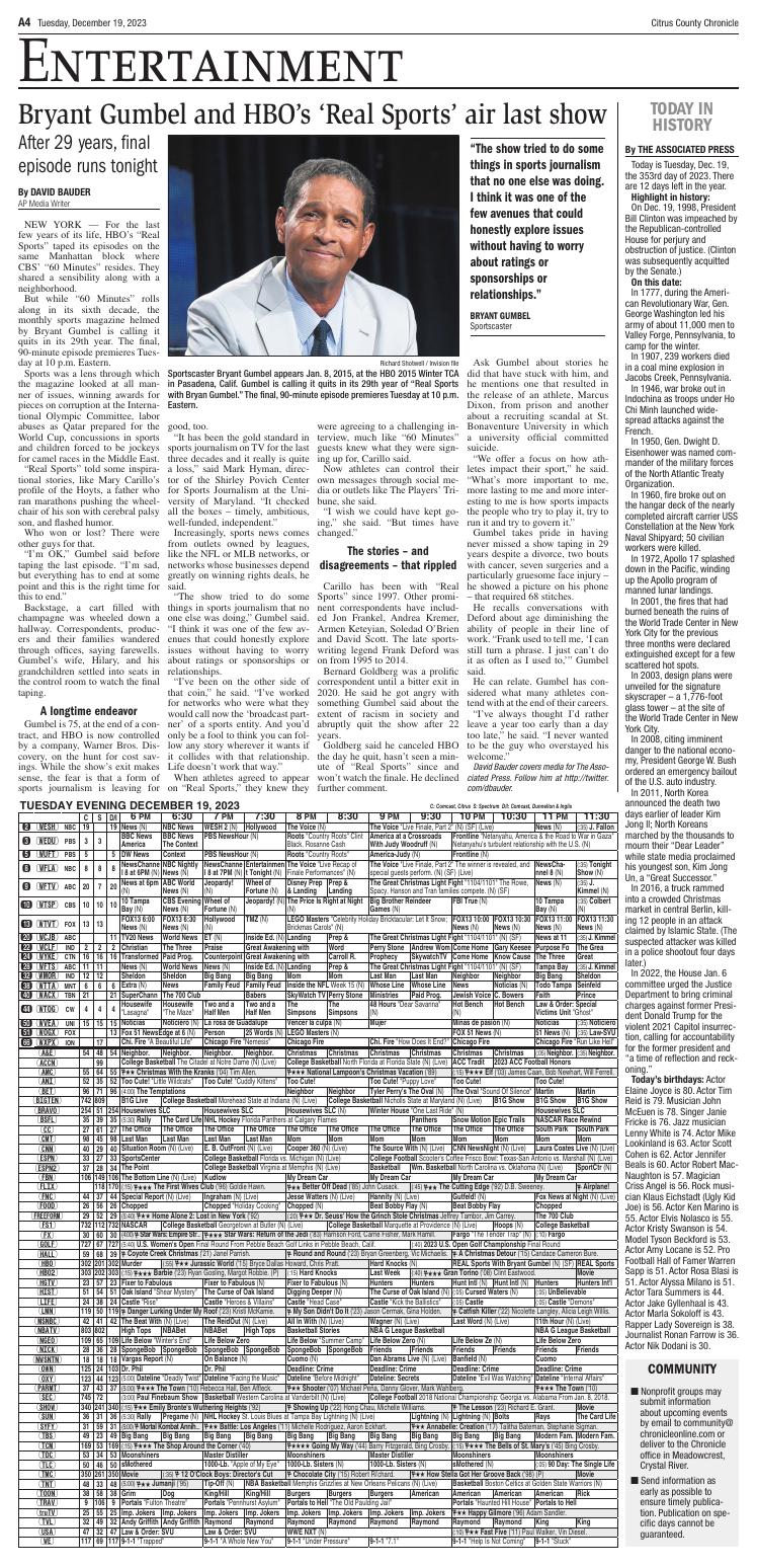 Page A4 | e-Edition | chronicleonline.com