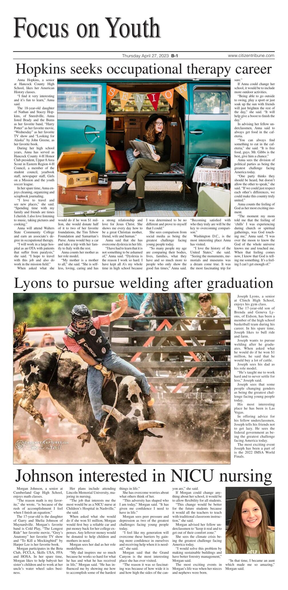 Focus on Youth 2023 | | citizentribune.com