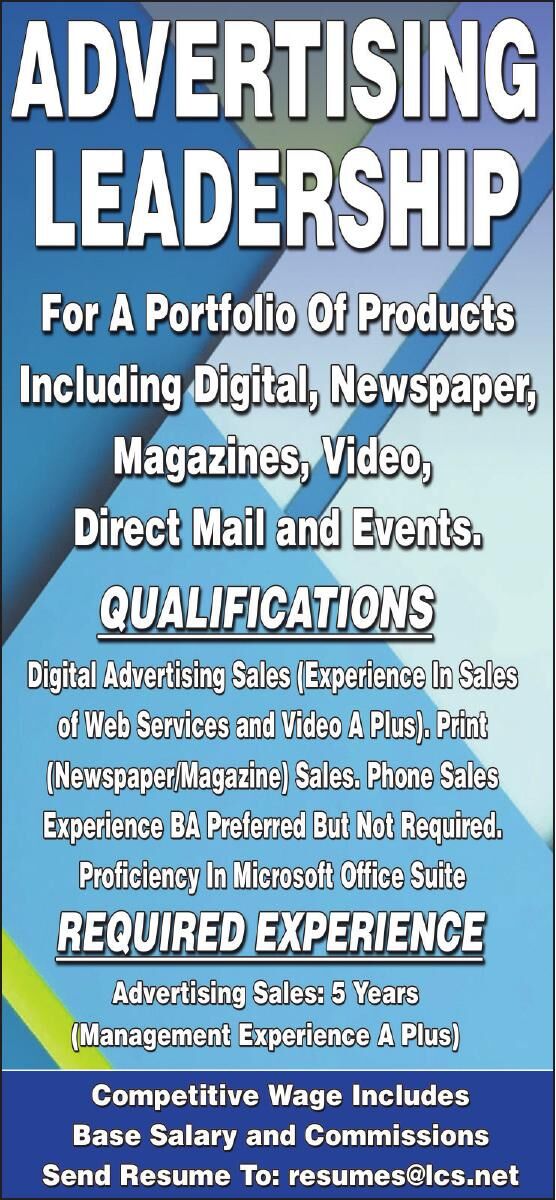 Advertising Leadership | | citizentribune.com