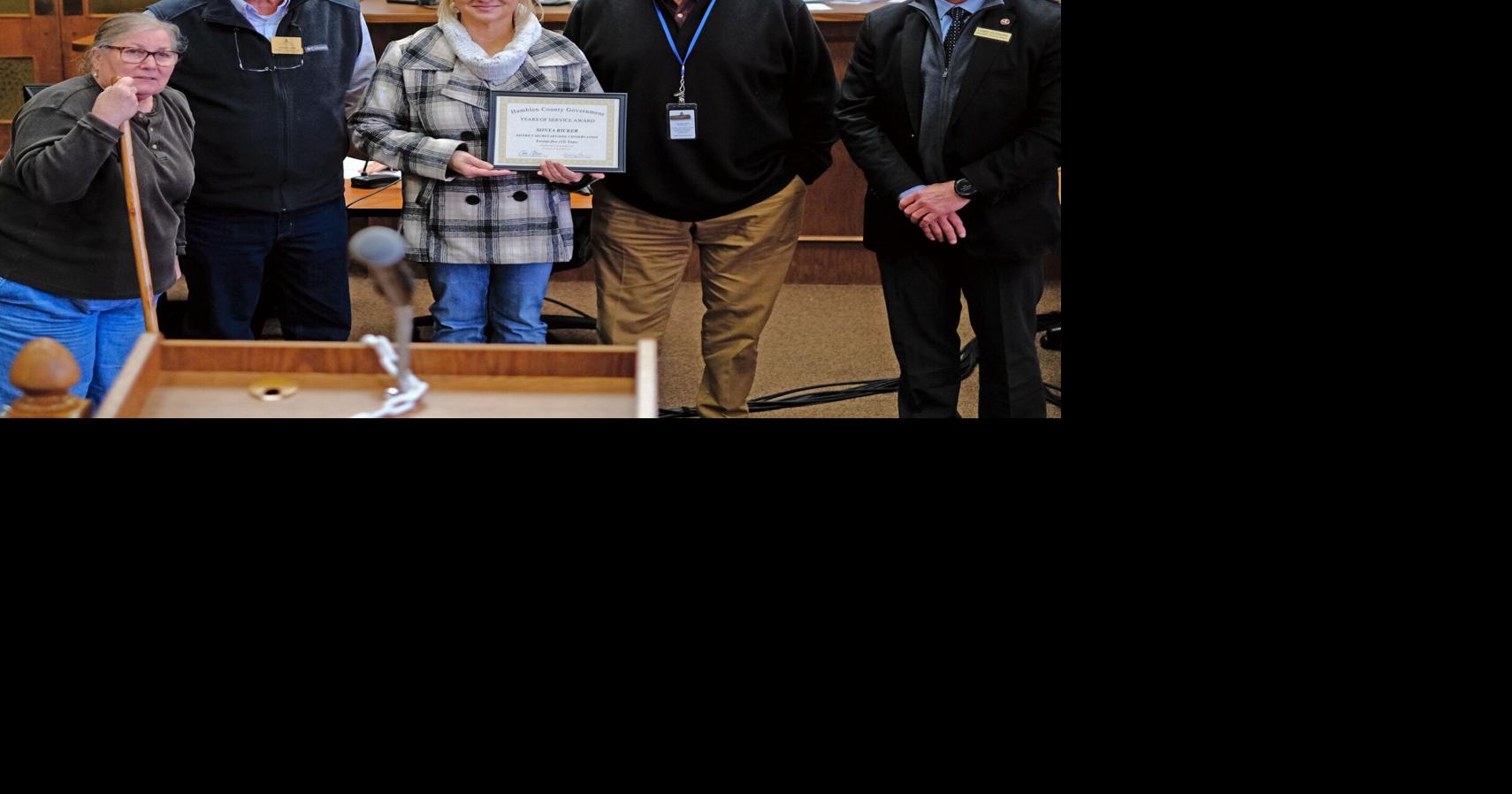 Commission honors Ricker for 25 years of service | Local News ...