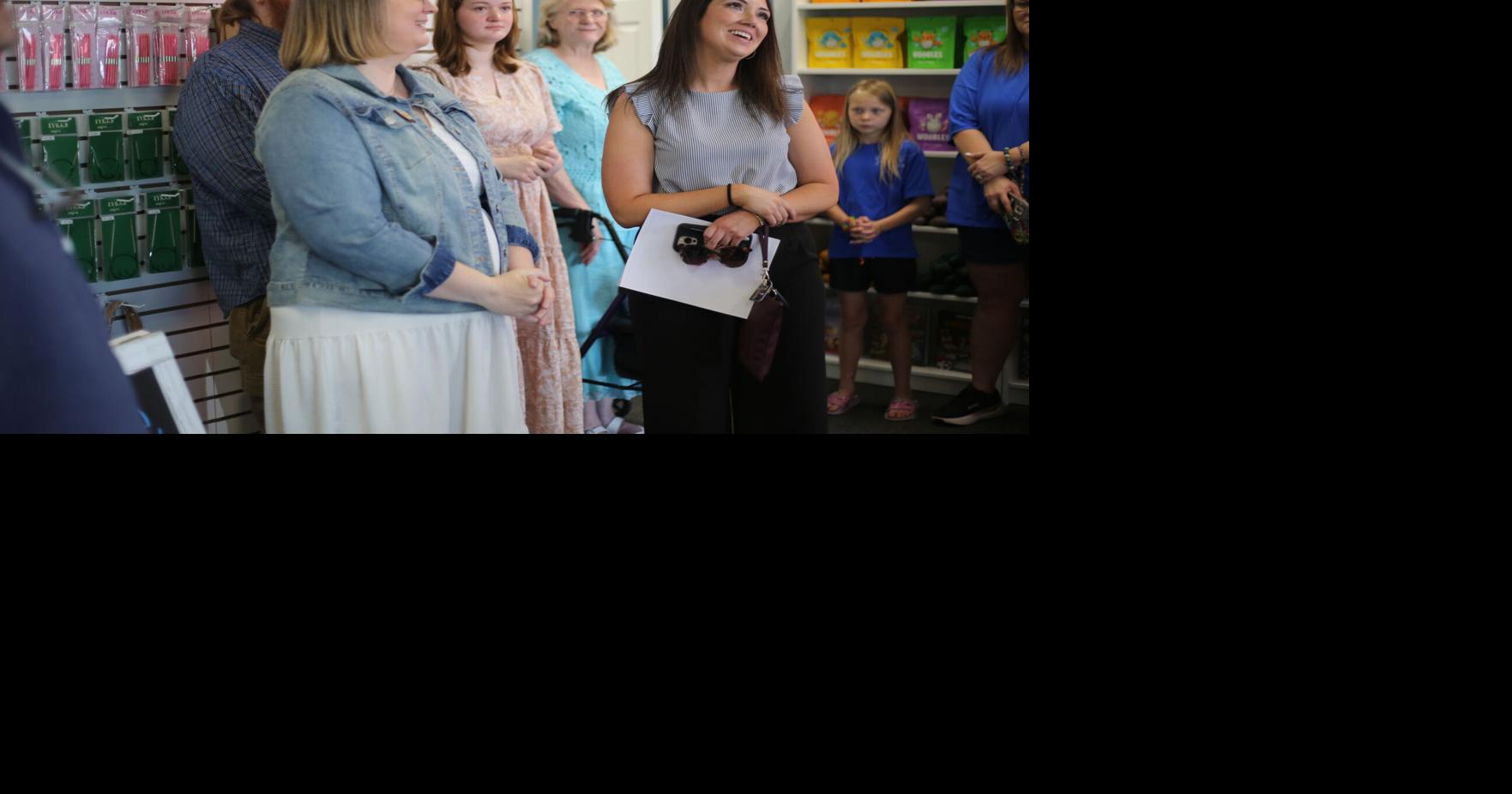 Tightly Knit: The jumping Sheep holds ribbon cutting | Local News ...