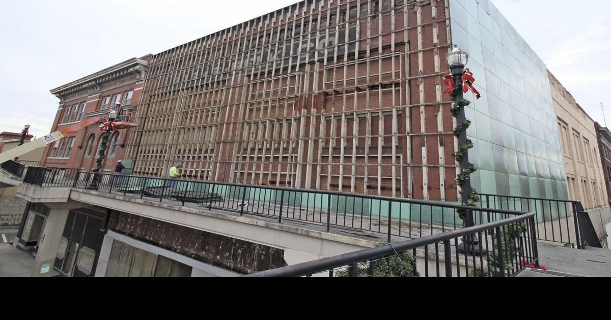 Back to the Future: Belk Building rehab underway | Business & Finance ...