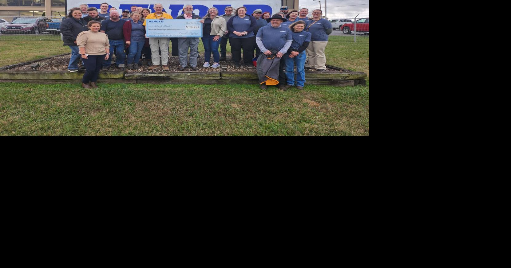 Giving Back: Renold Jeffrey employees donate food, money to community ...