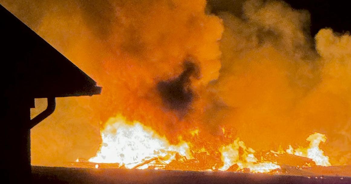 Scenic barn destroyed by fire | Local News | citizentribune.com