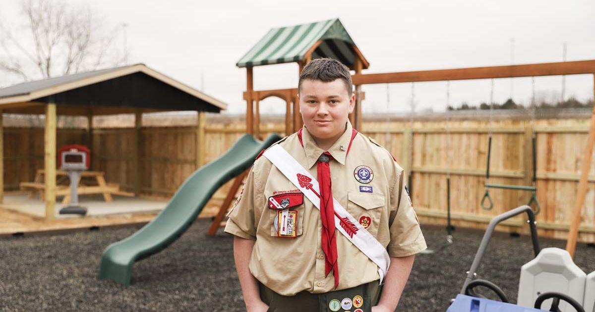 Eagle Scout Aaron Corbin helps Isaiah 117 House with his project ...