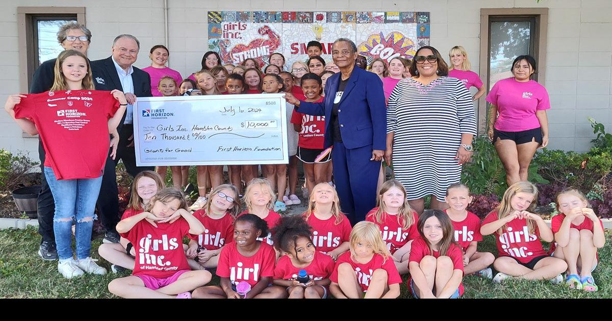 First Horizon‘Grant for Good’ to benefit Girls Inc. programs, staff ...