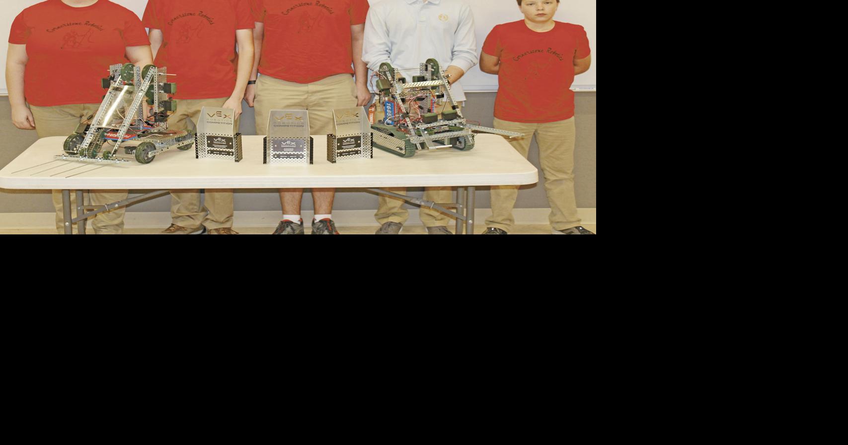 Cornerstone Robotics team wins first tournament | Education ...