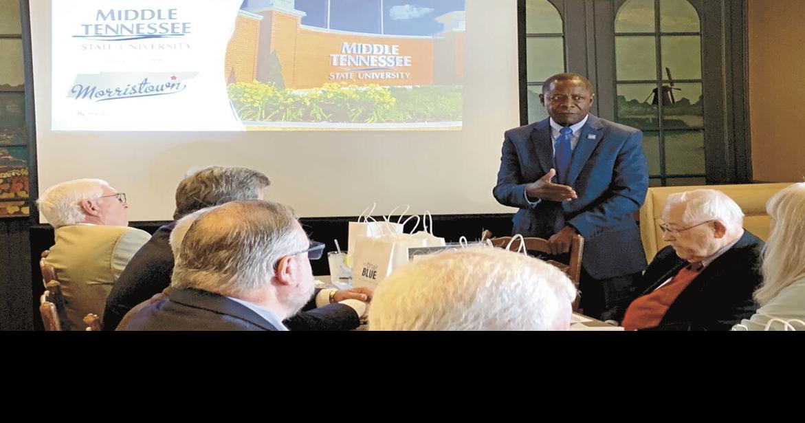 MTSU President McPhee visits with Morristown officials | Education ...