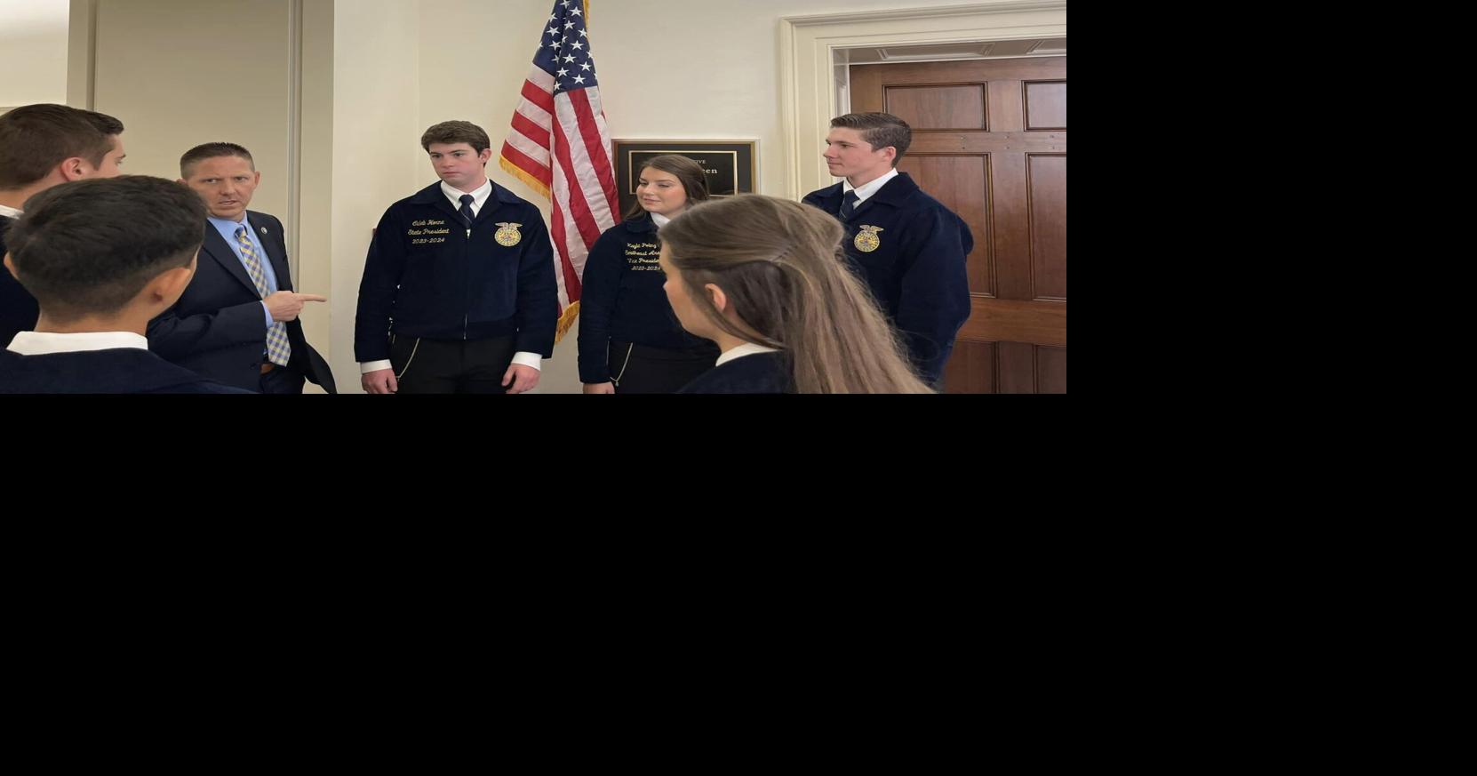 Oklahoma U.S. Representative Josh Brecheen defends Trump, assails Biden ...