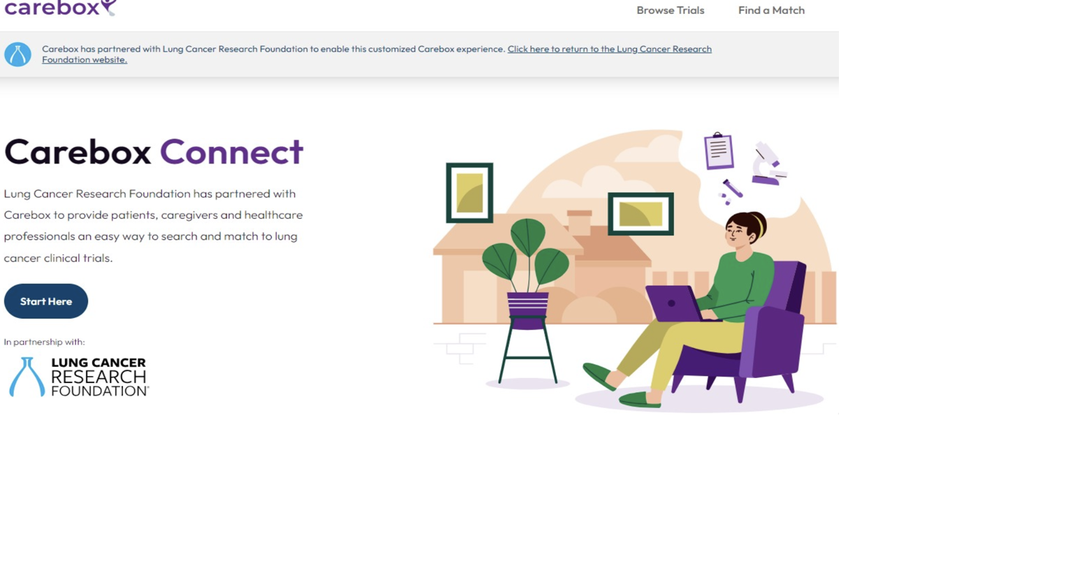 Lung Cancer Research Foundation (LCRF) Joins Carebox Connect Network to ...