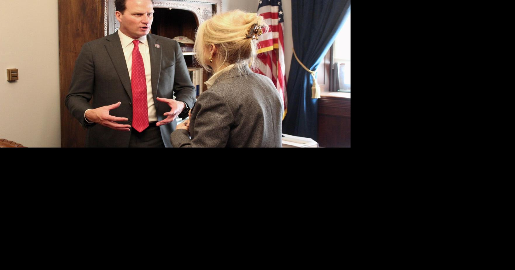 U.S. Representative Kevin Hern, R-Tulsa, celebrates passage of House ...