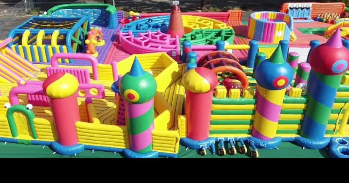 Funbox bounce park opening this weekend for family fun | Arts ...