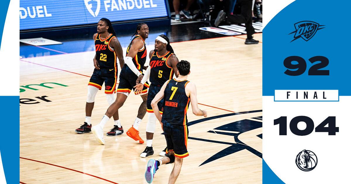 Doncic posts 31-point triple-double as Mavericks top Thunder to take 3-2 series lead | Sports ...