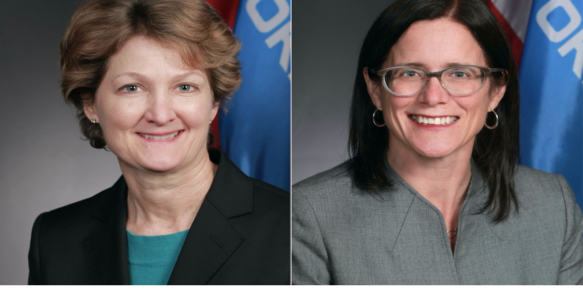 Oklahoma City Senators Julia Kirt and Kay Floyd hold joint interim ...