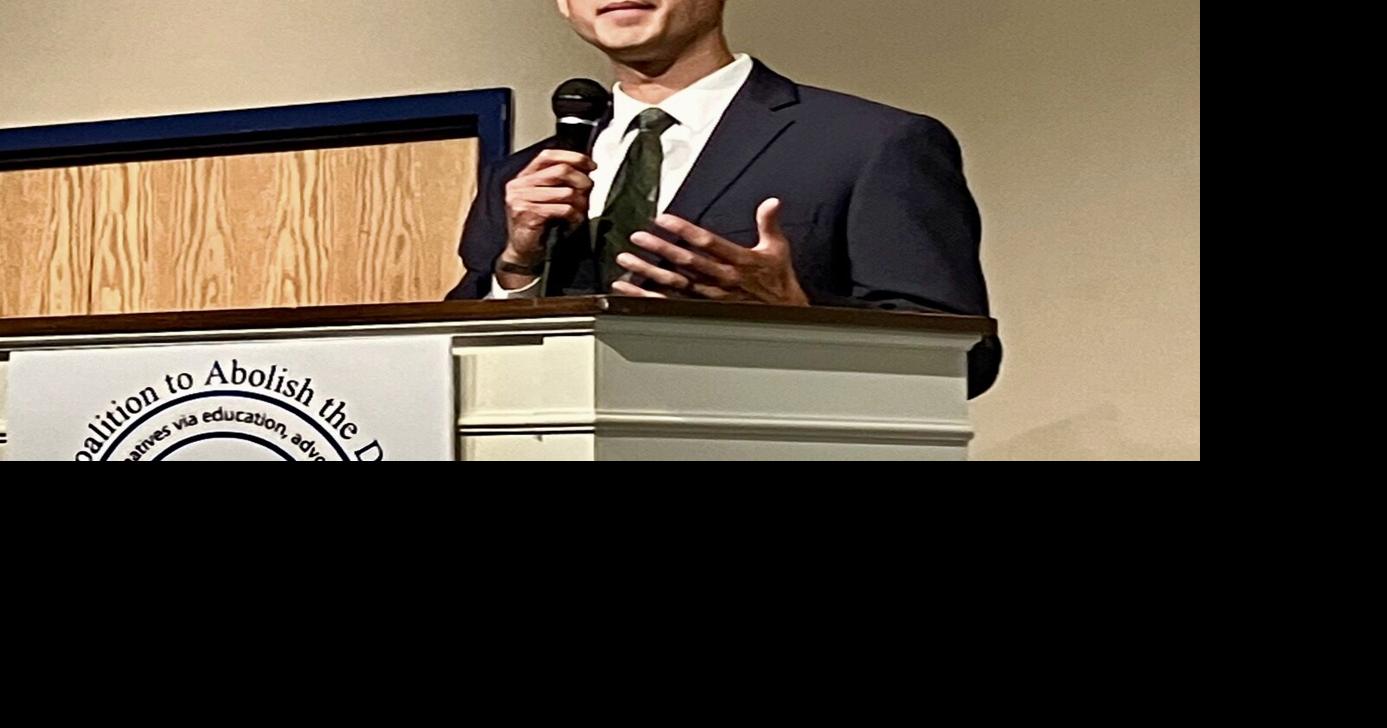 Adam Luck, former Pardon and Parole Board chair, speaks at dinner ...