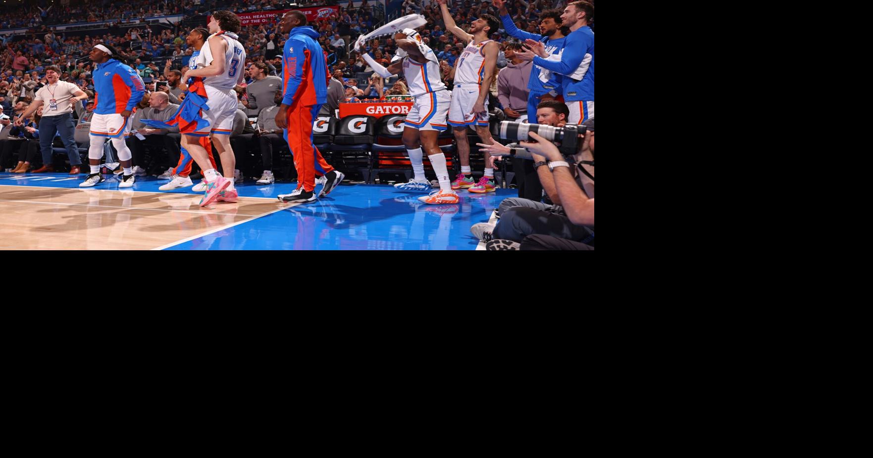 Thunder post their highest point total of the season in 147-106 win ...