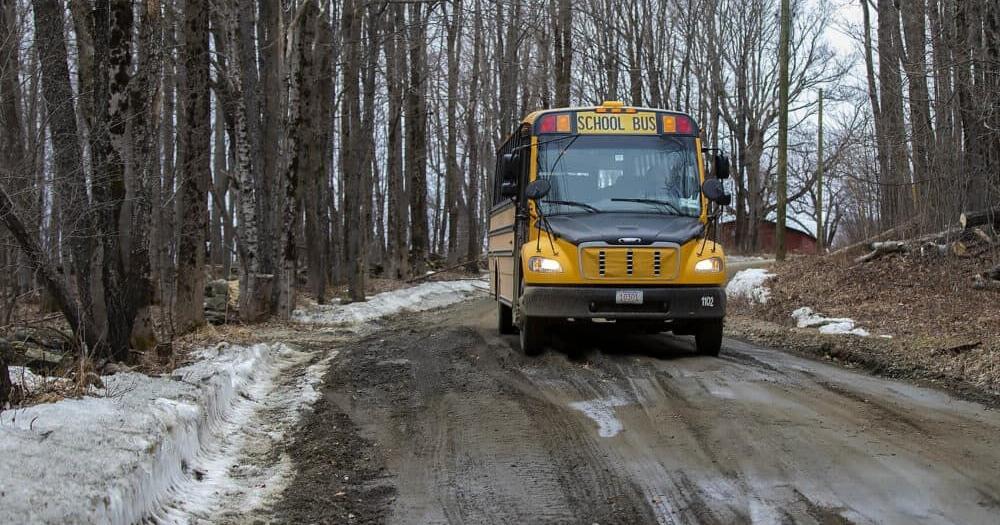 Muddy roads in Logan County have been stranding school buses |c ...