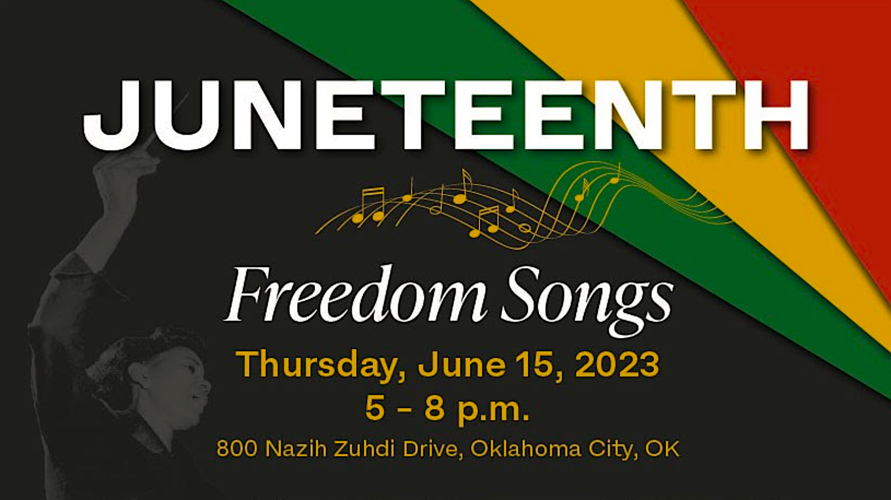Oklahoma Historical Society to host “Freedom Songs’ Juneteenth ...