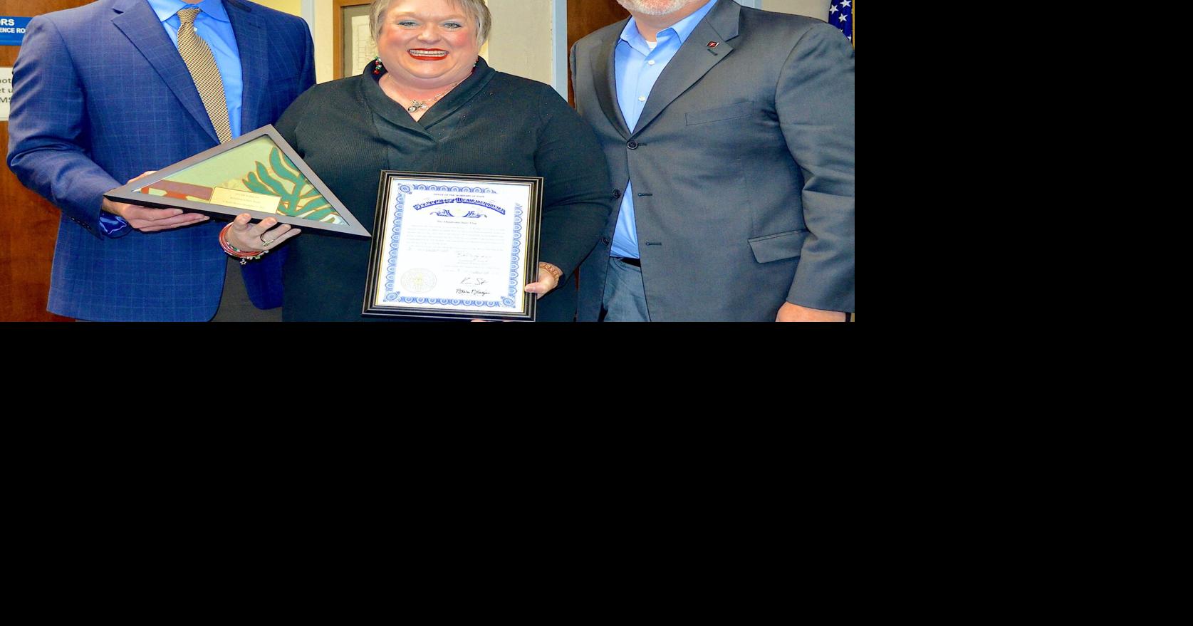 OKDRS honors employees Renee Sansom Briscoe and April Story | Community ...