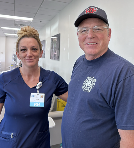 A full circle of care: Firefighter and nurse reunite 28 years later ...