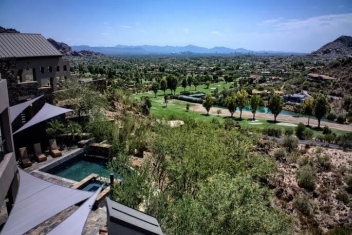 Desert contemporary home built by former MLB player Chili Davis, listed for $8.5M in Paradise ...