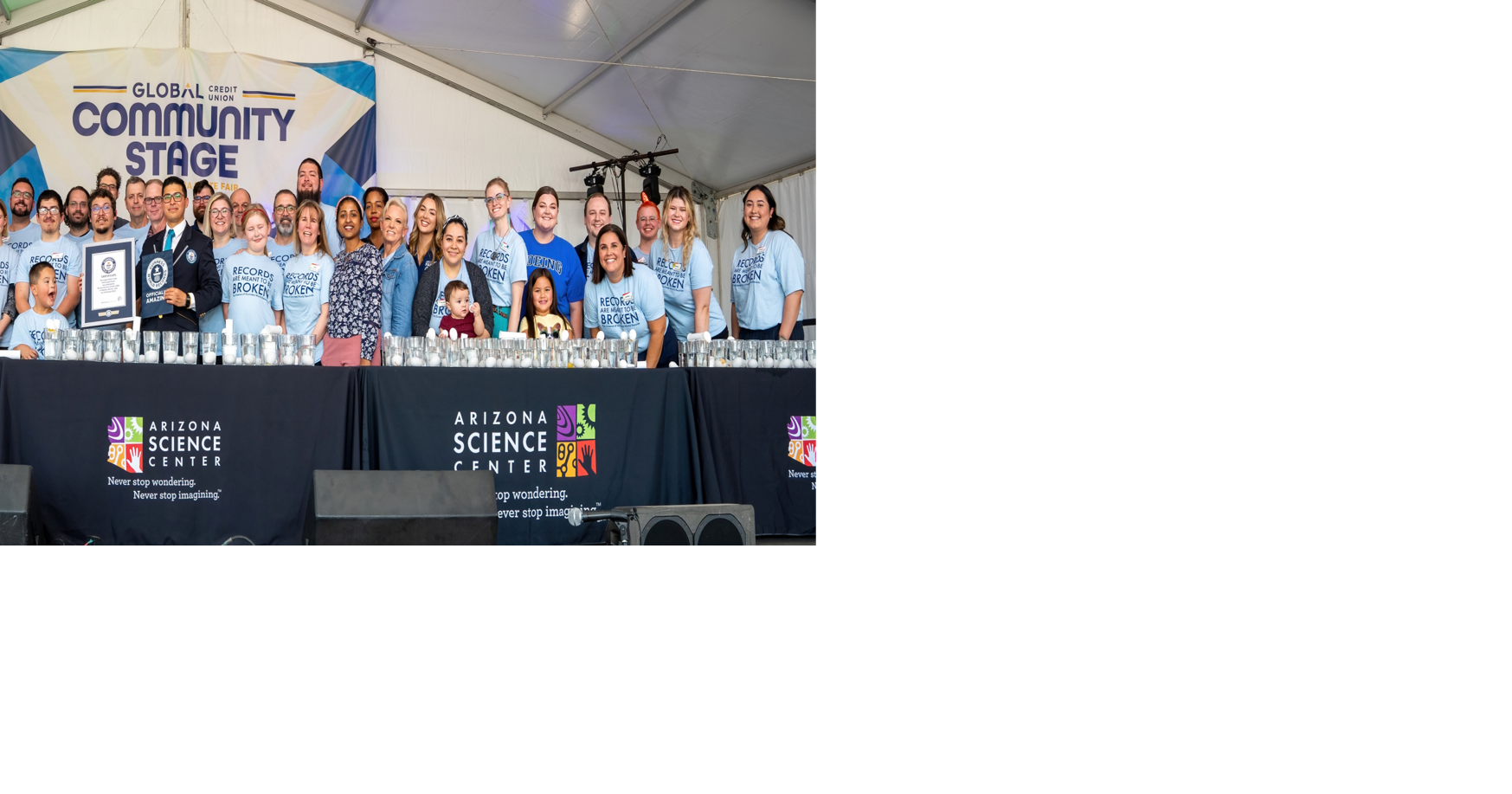 Arizona Science Center breaks Guinness World Record for largest object ...
