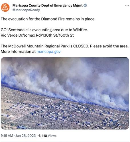 Everything you need to know about northeast Scottsdale Diamond Fire ...