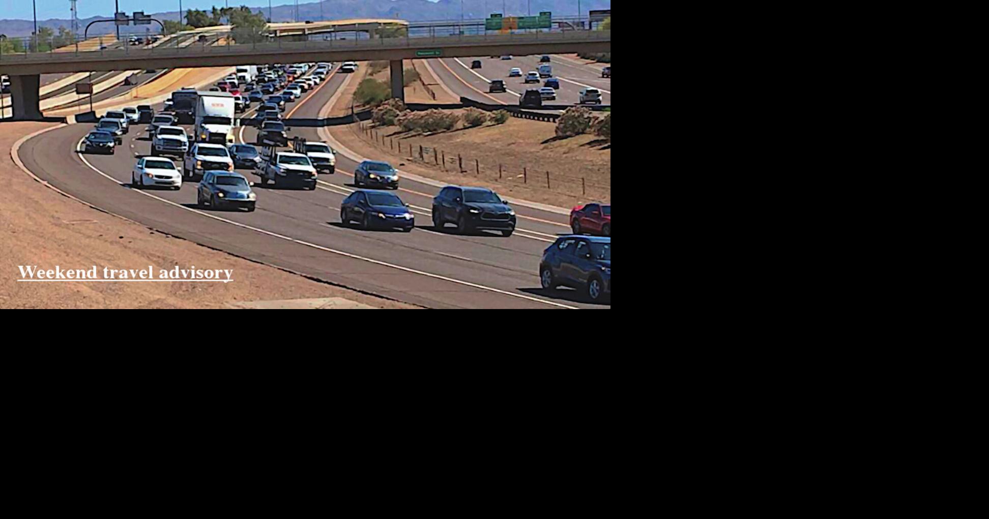 Here's the ADOT Phoenix-area weekend freeway travel advisory for Aug. 4 ...