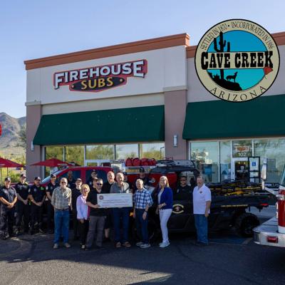 Firehouse Subs gives $28,000 grant to Town of Cave Creek for new ...