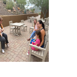 Desert Foothills Library unveils new patio furniture donated by Kiwanis ...