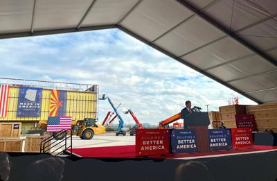 Federal, state, business leaders join to celebrate major milestone at ...