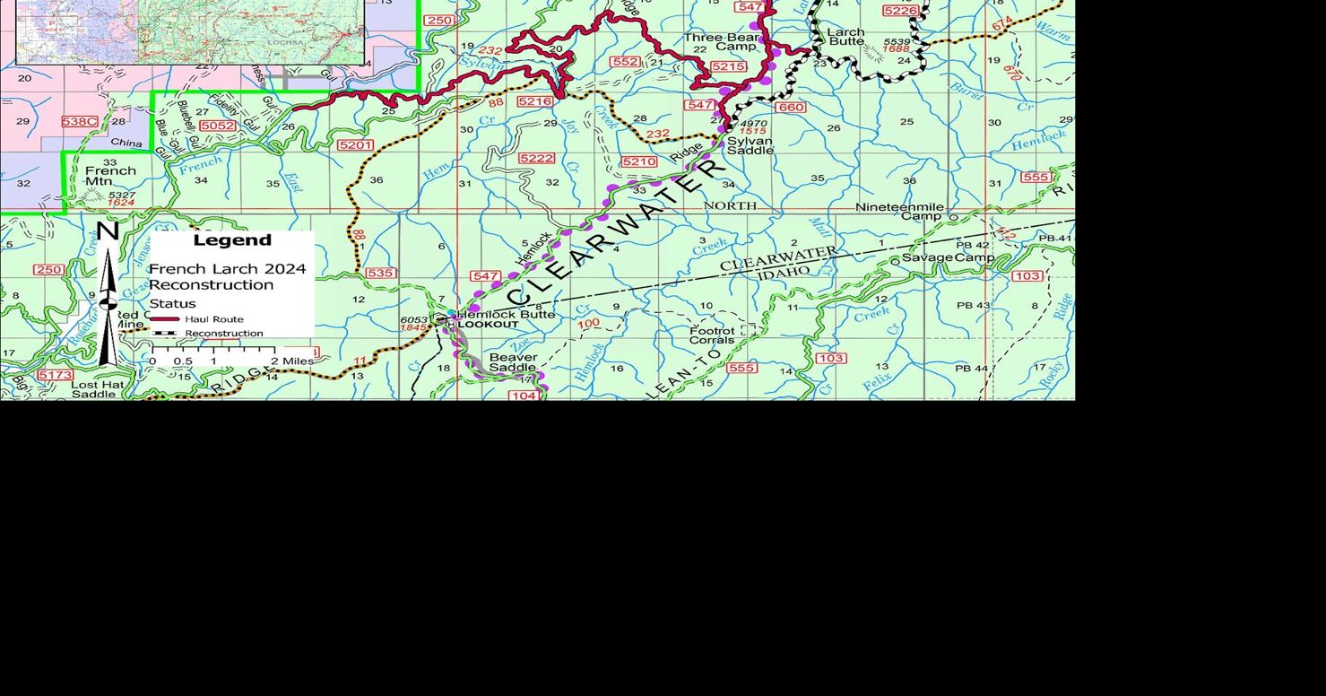 Anticipate delays and road closures on the North Fork Ranger District ...