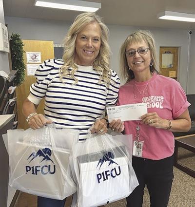 P1FCU donates | School News | clearwatertribune.com