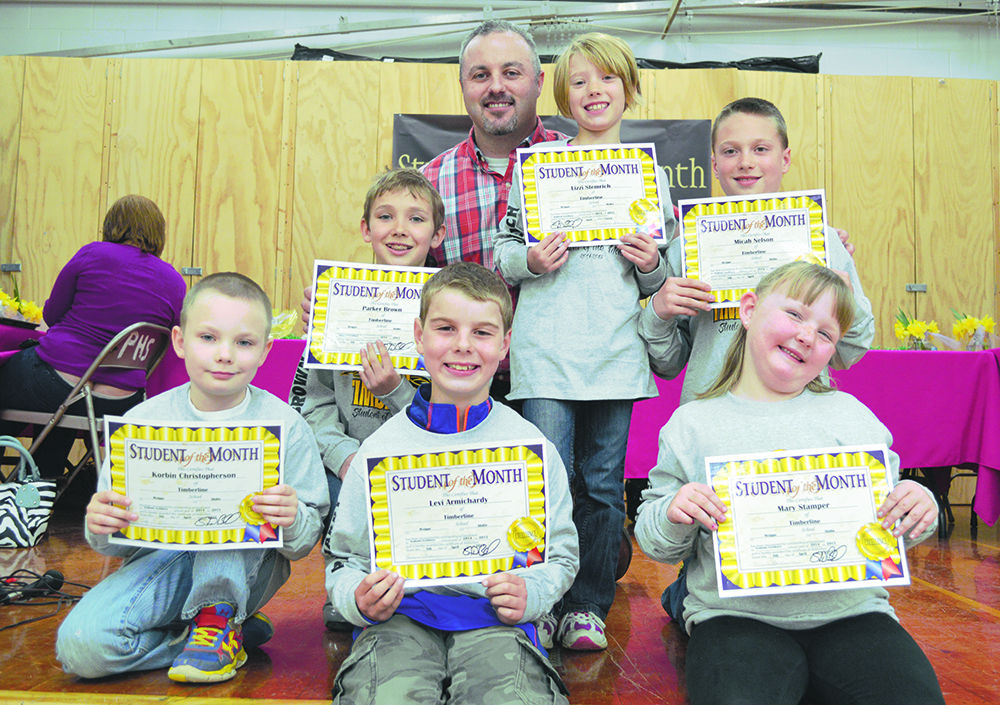 Timberline Schools celebrate students of the month for March | School ...