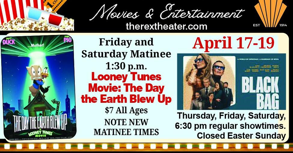 At the Rex for the week of April 16, 2025 | At The Rex Theatre ...