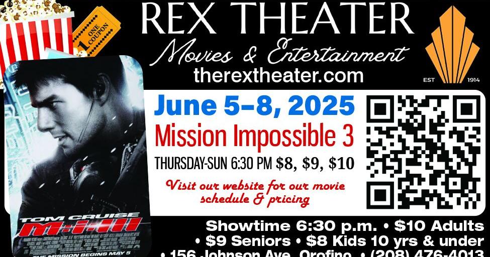 At the Rex for the week of June 4, 2025 | At The Rex Theatre ...