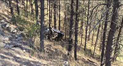 Automated emergency alert reports Carrot Ridge Road accident ...