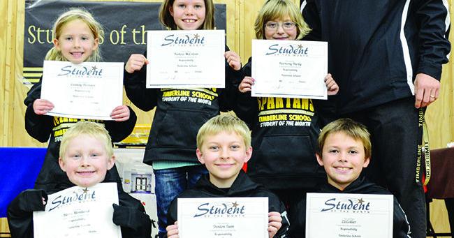 Timberline Elementary students of the month for September | School News ...