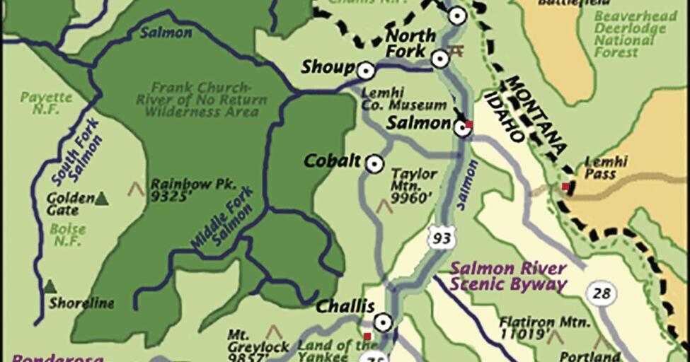 Salmon River Transportation (map) 1 03-13-24 | | clearwatertribune.com