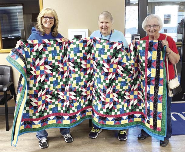 Clearwater Quilt Guild donates to families affected by Hospital Fire ...