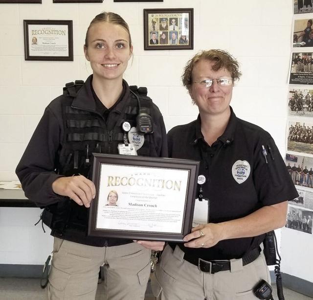 Officer Madison Crouch: The Orofino Prison’s employee of the quarter ...