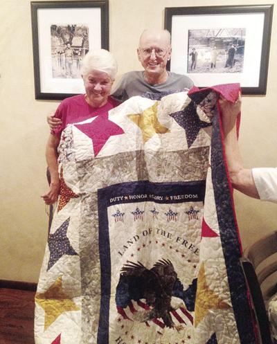 Wally Schmidt receives Quilt of Valor | Community News ...