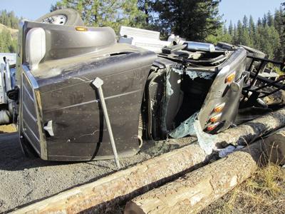 Logging truck accident starts fire on Grangemont | Community News ...